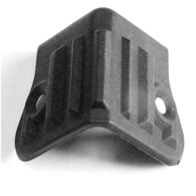 Coltar boxa din material plastic, dimensiuni 33 x 33 mm, culoare neagra ...