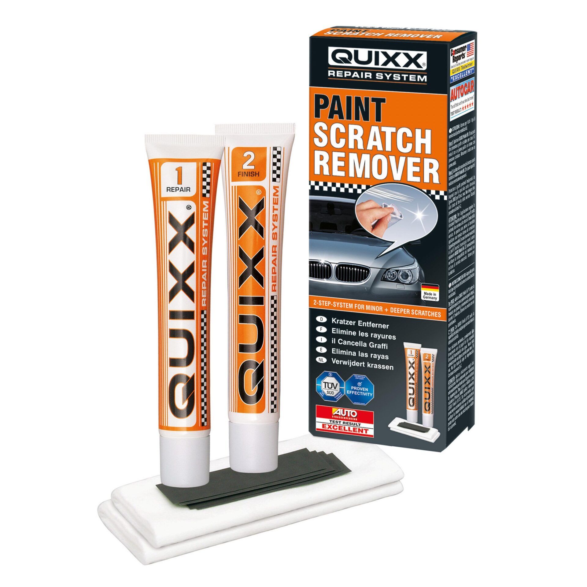 Kit Reparatii Zgarieturi Vopsea QUIXX - Made in Germany - Alemax