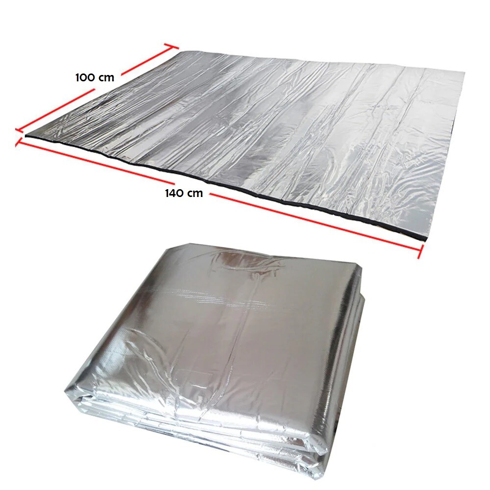 Material insonorizant auto cu strat din aluminiu, dimensiune 140cm x ...
