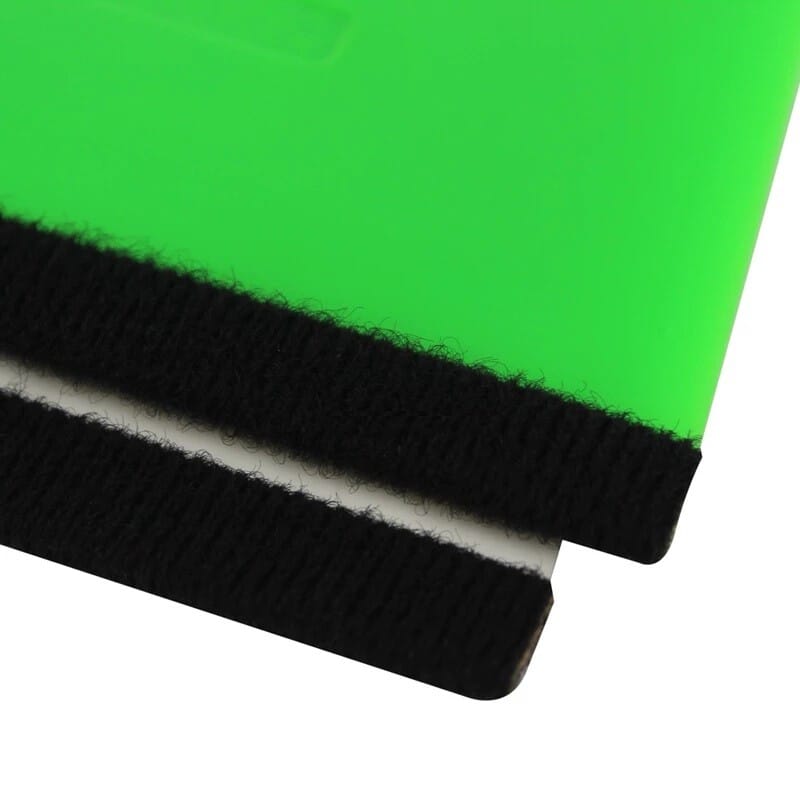 Racleta cu velur pentru colantare folie autocolant, model trapez - Alemax