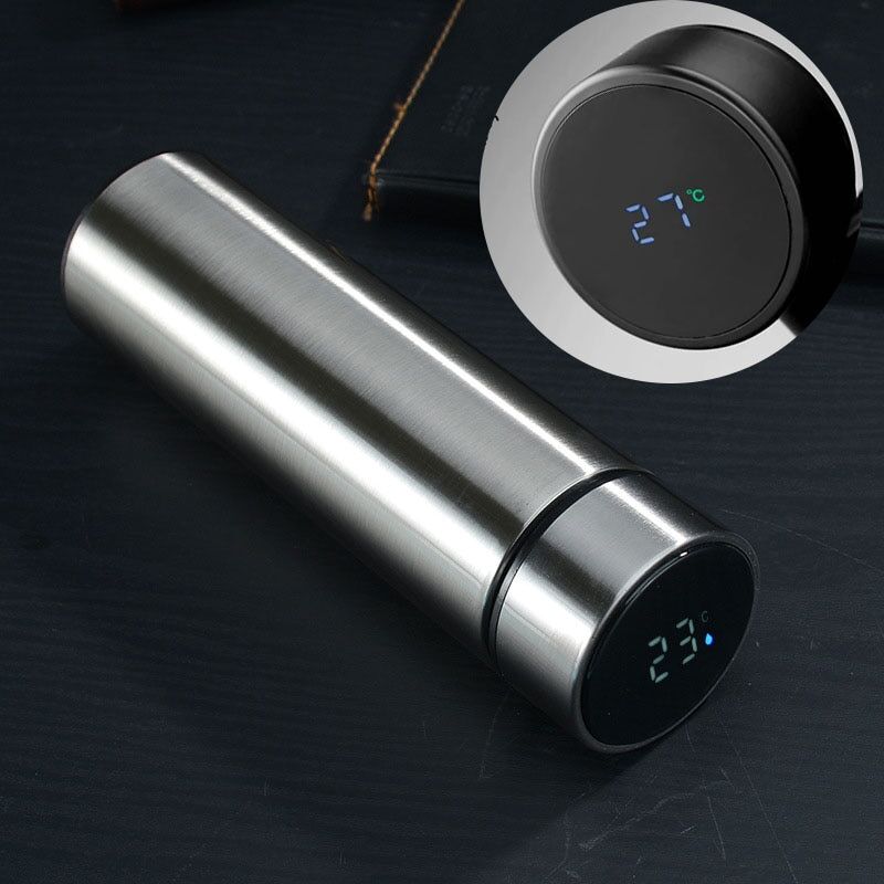 Recipient Termos SMART CUP LED, 500ml, cu afisaj temperatura - Alemax
