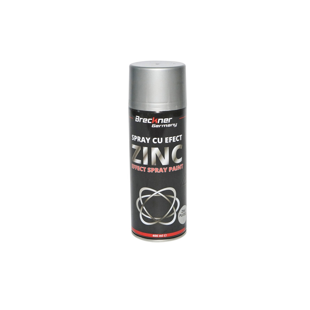 Spray Vopsea Zinc pentru Galvanizare la Rece, 400ml - Alemax